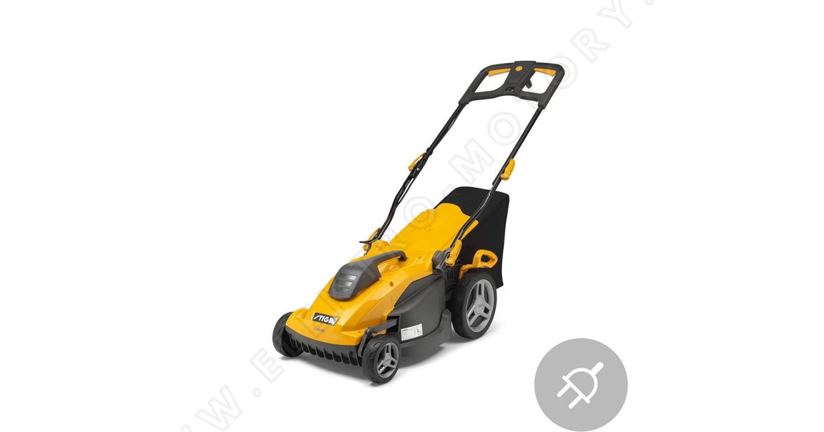 Elektrická kosačka Combi 340c Stiga, 1600W, 38cmBSSHOP, the demo of e ...